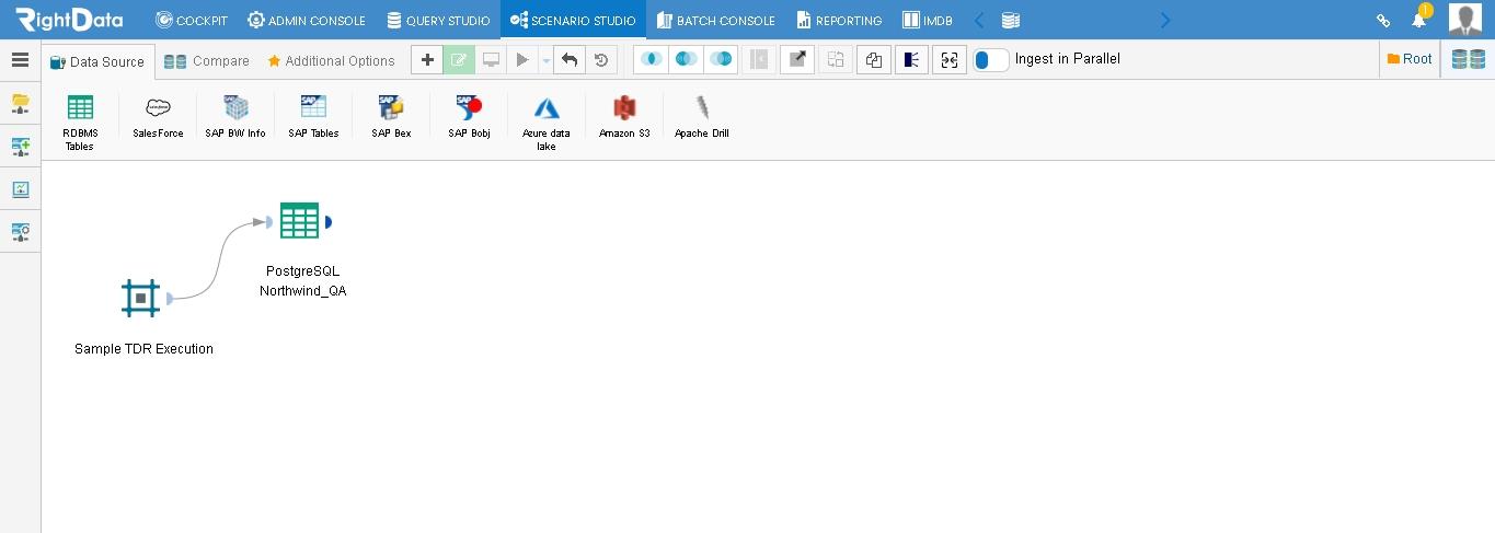TDR Data comparison options – RightData