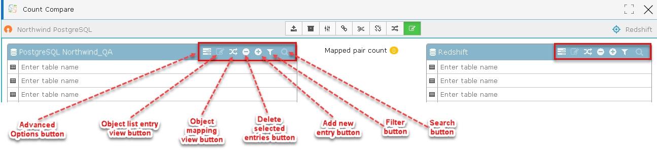 TDR Data comparison options – RightData