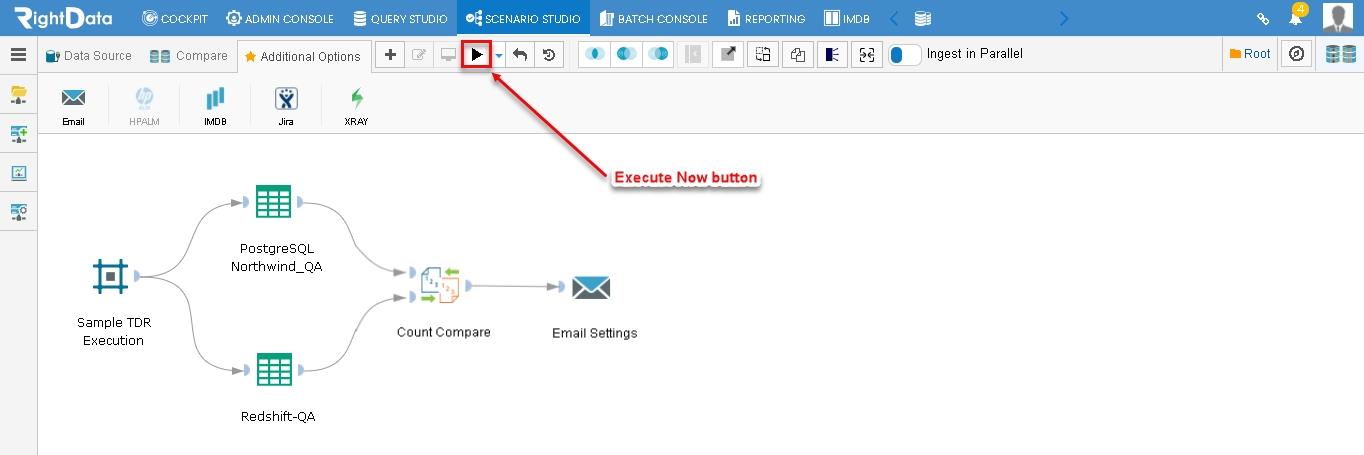 TDR Data comparison options – RightData