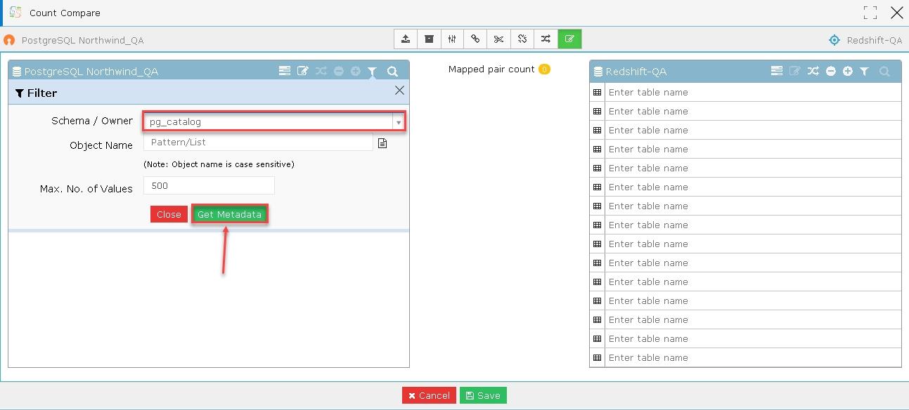 TDR Data comparison options – RightData