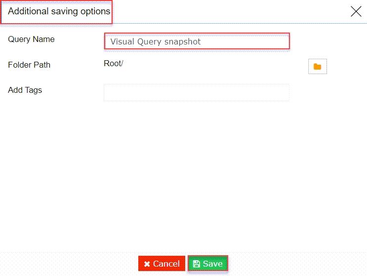 Creating Reusable Visual Sql Query Rightdata