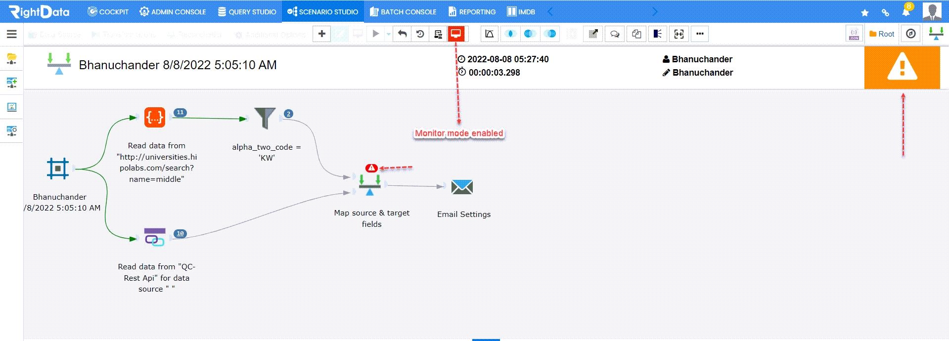 Functional Data Reconciliation Using Rest Api As Source Rightdata