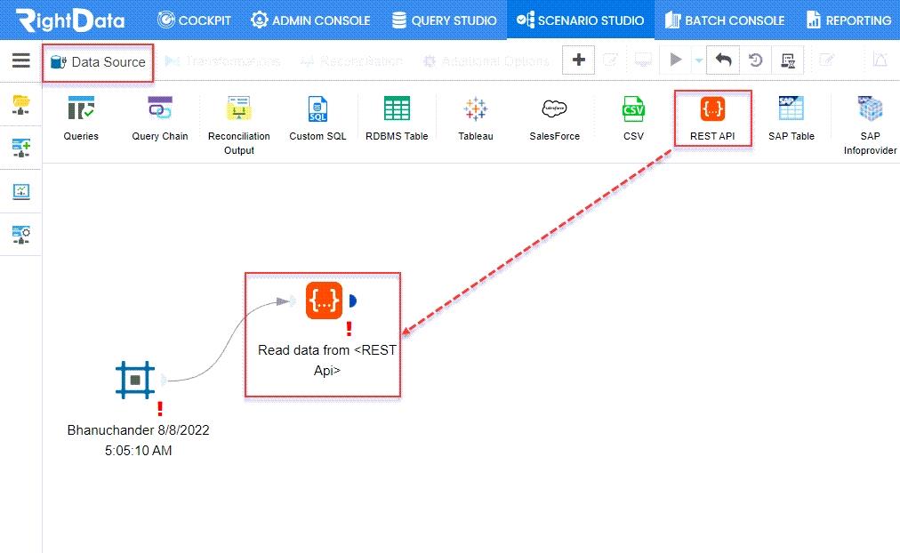 Functional Data Reconciliation Using Rest Api As Source Rightdata
