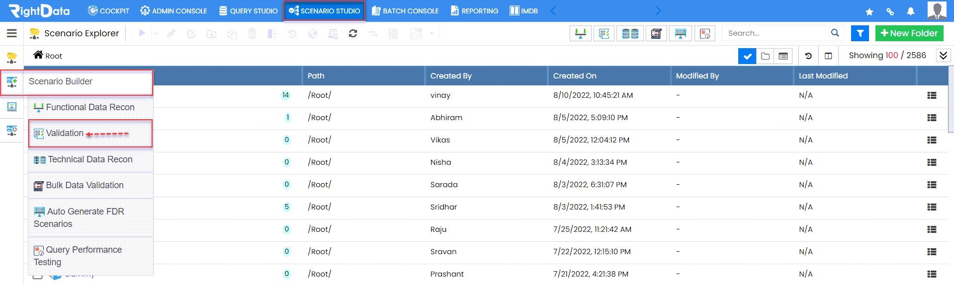 Validation using Pattern Check business rule – RightData