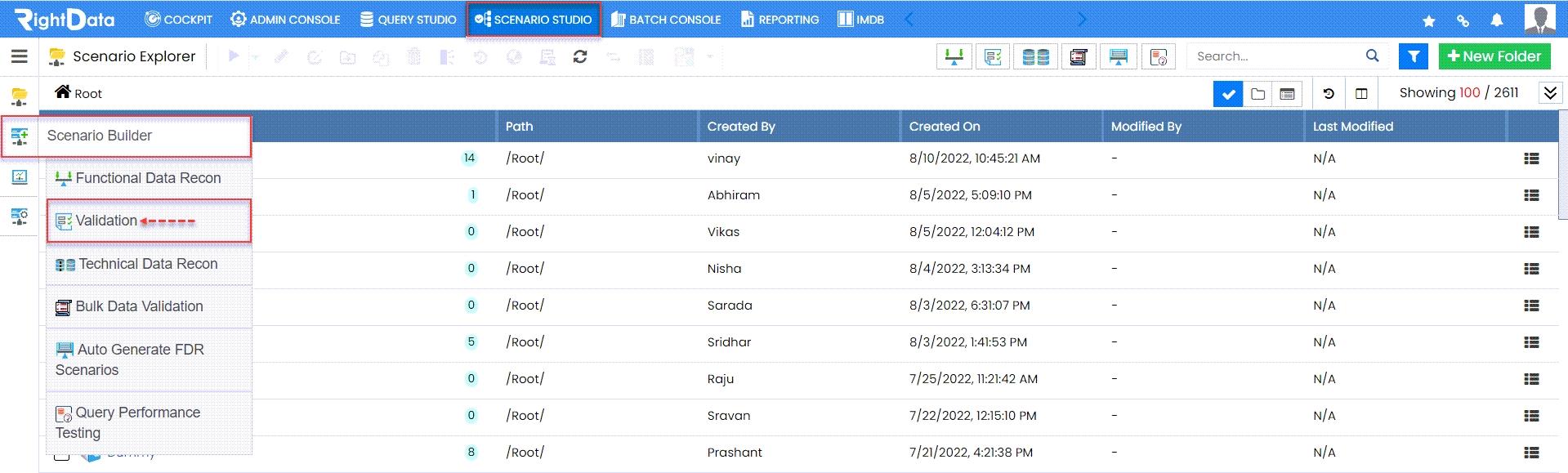 Validation using Special Character Check business rule – RightData