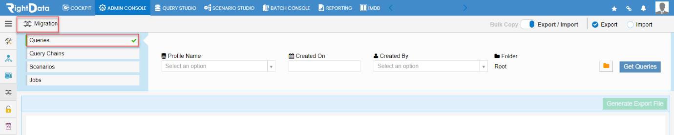 Query Chains Content Management system – RightData
