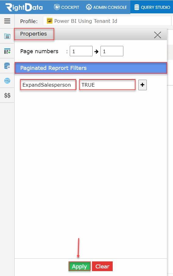 Query Execution Using Power Bi Paginated Reports Rightdata 