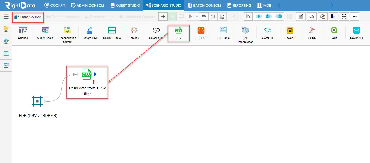 Comparing Csv File With Rdbms Table Rightdata